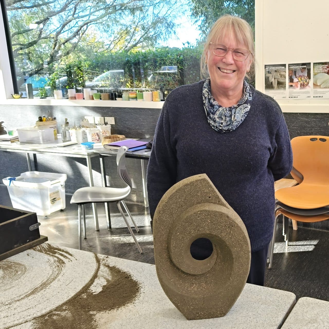 Soft Stone Sculpture - UXBRIDGE